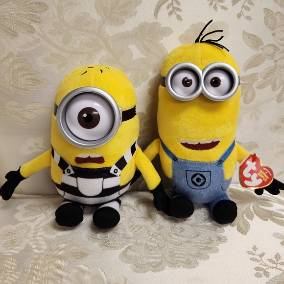 Ty | Toys | Ty Beanie Babies Set Of 2 Minions From Despicable Me 3 Tim ...